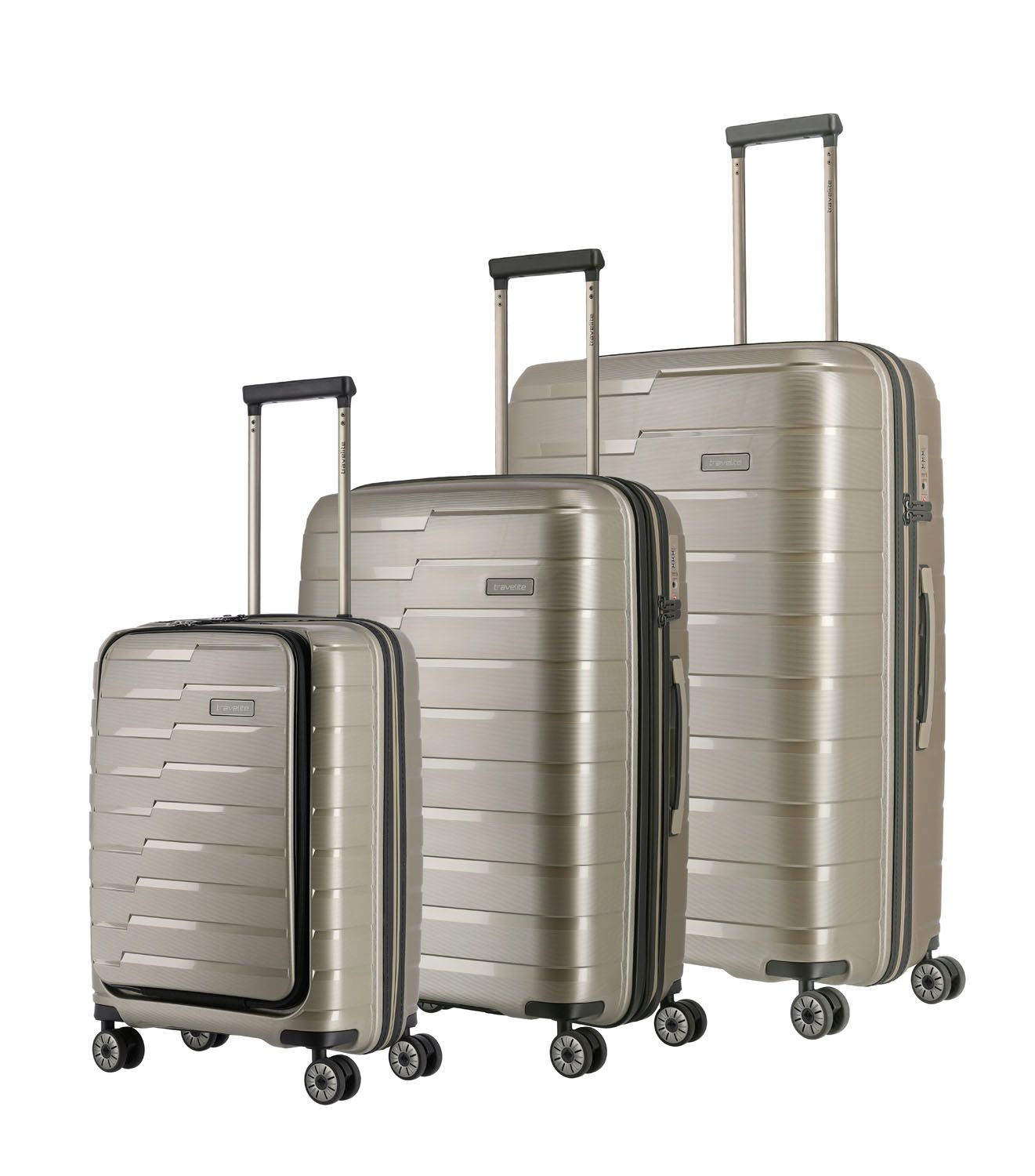Travelite BRIIZE Trolley S 4-Rollen Curry | Curry | 4027002099586 ...